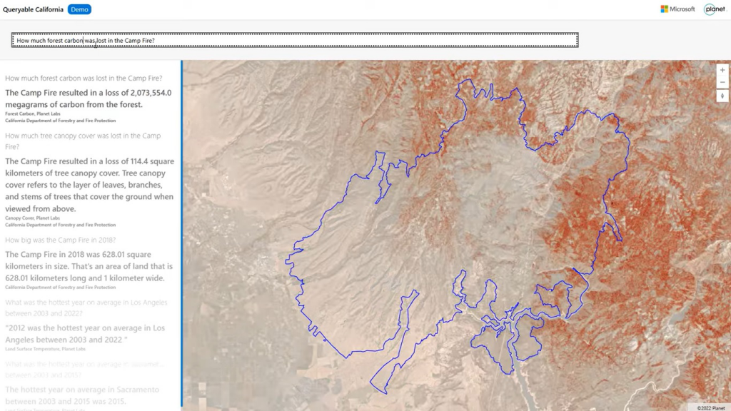 Planet Demos Next-Gen AI Interface for Earth Data and Satellite Imagery ...